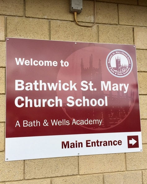 School Wall & Fence Signs - School Signs