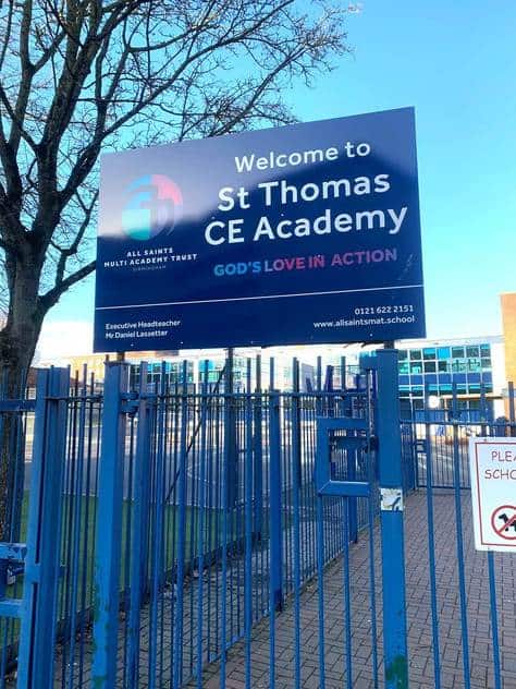 School Entrance Signs - School Signs