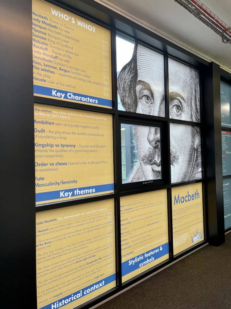 One-Way Door & Window Designs - School Signs