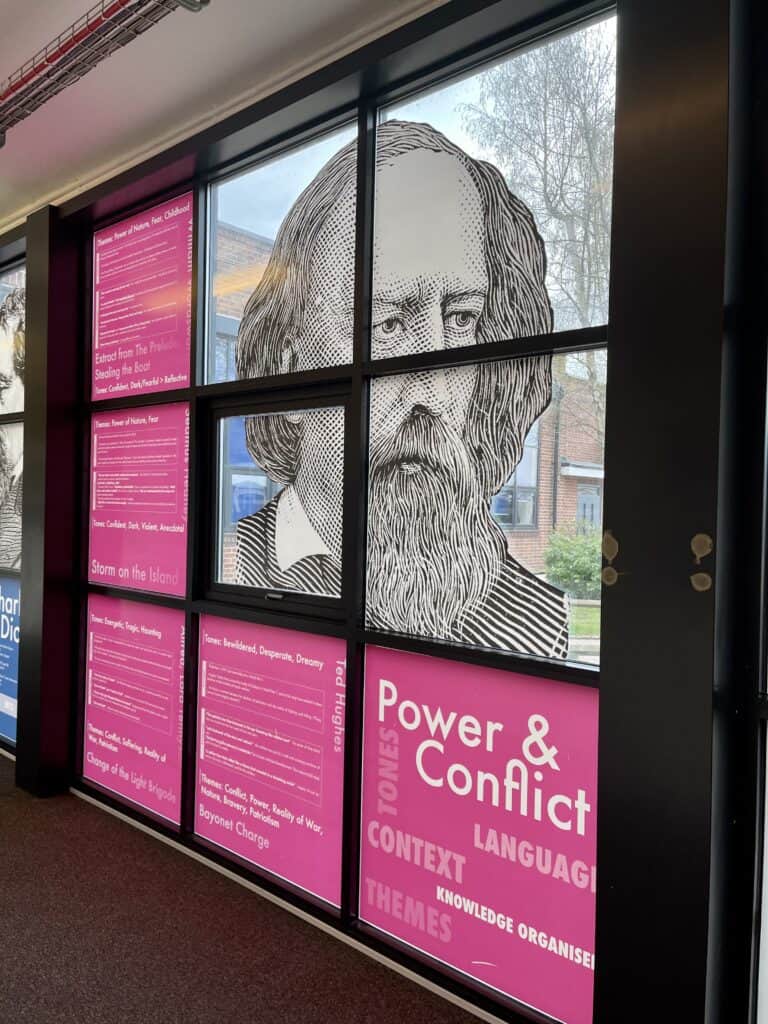 One-Way Door & Window Designs - School Signs