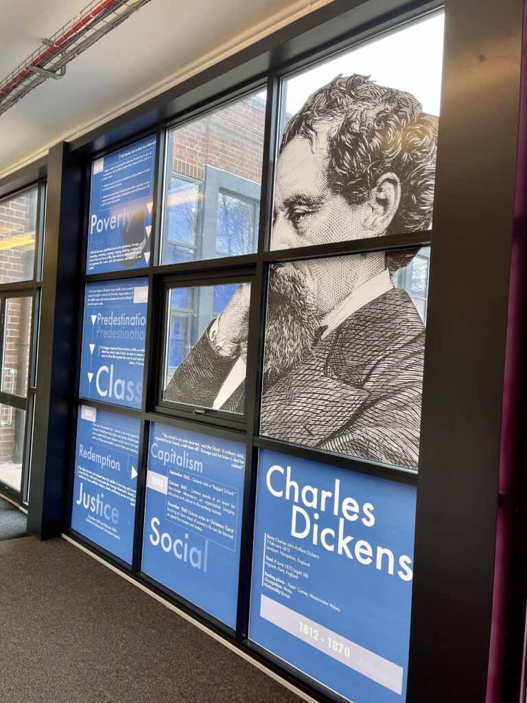 One-Way Door & Window Designs - School Signs