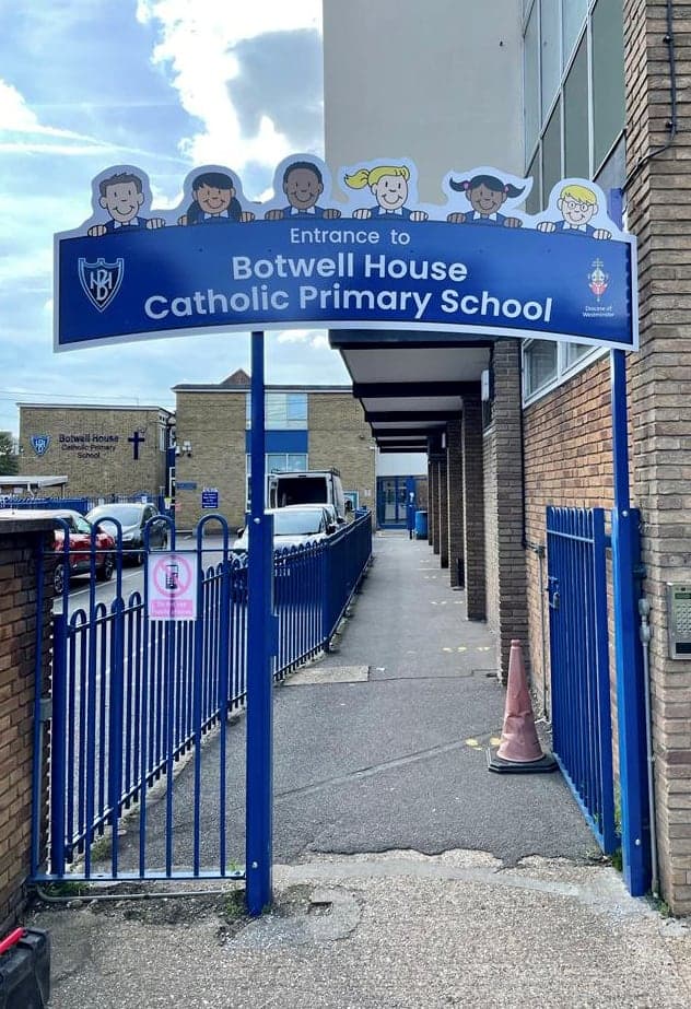 School Entrance Signs - School Signs