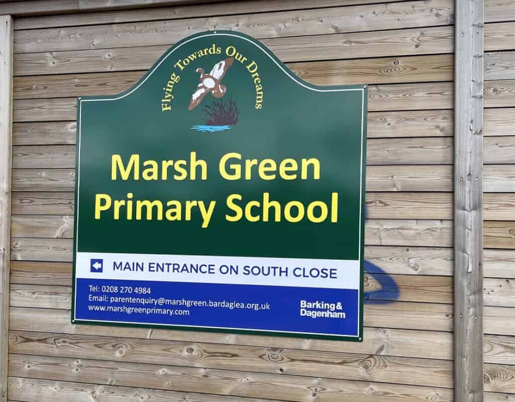 Playground Signage - School Signs