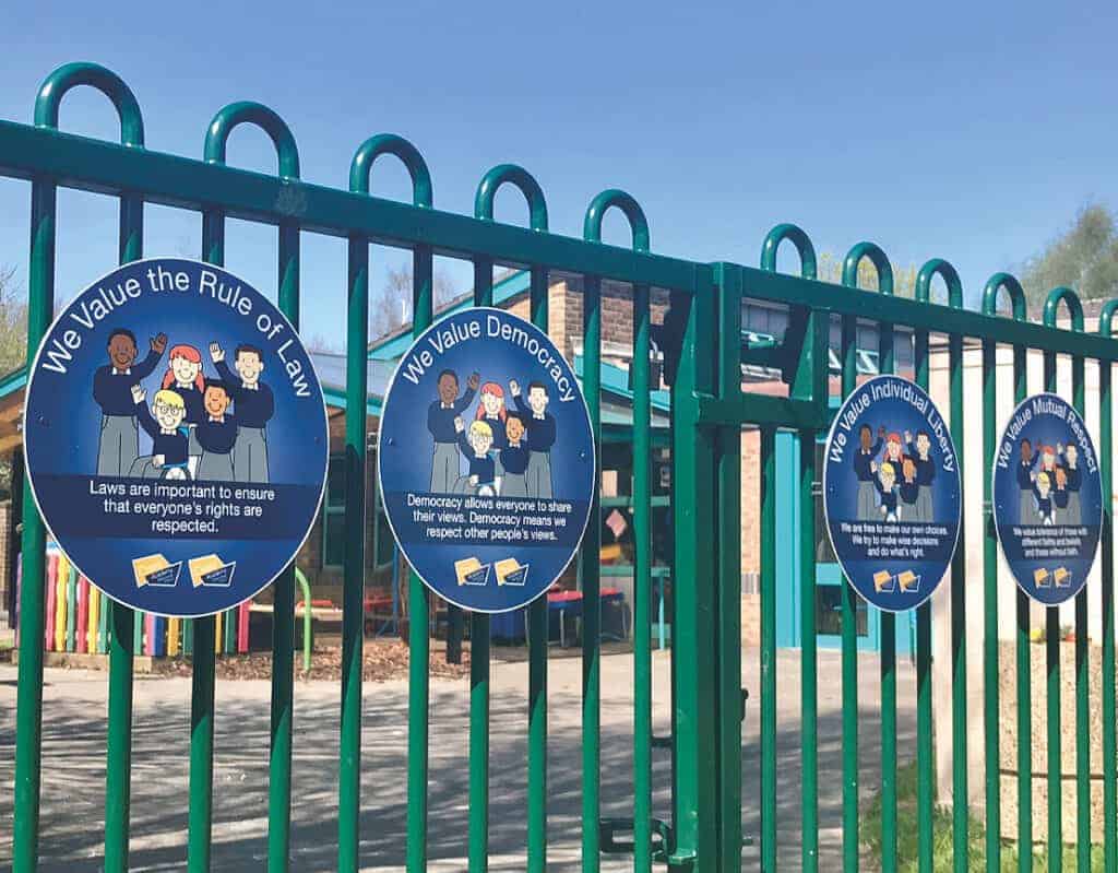 Values Discs - School Signs