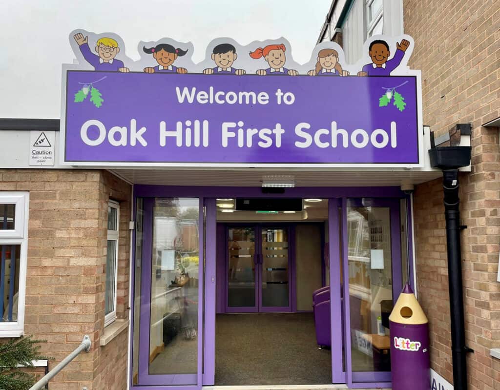 School Entrance Signs - School Signs