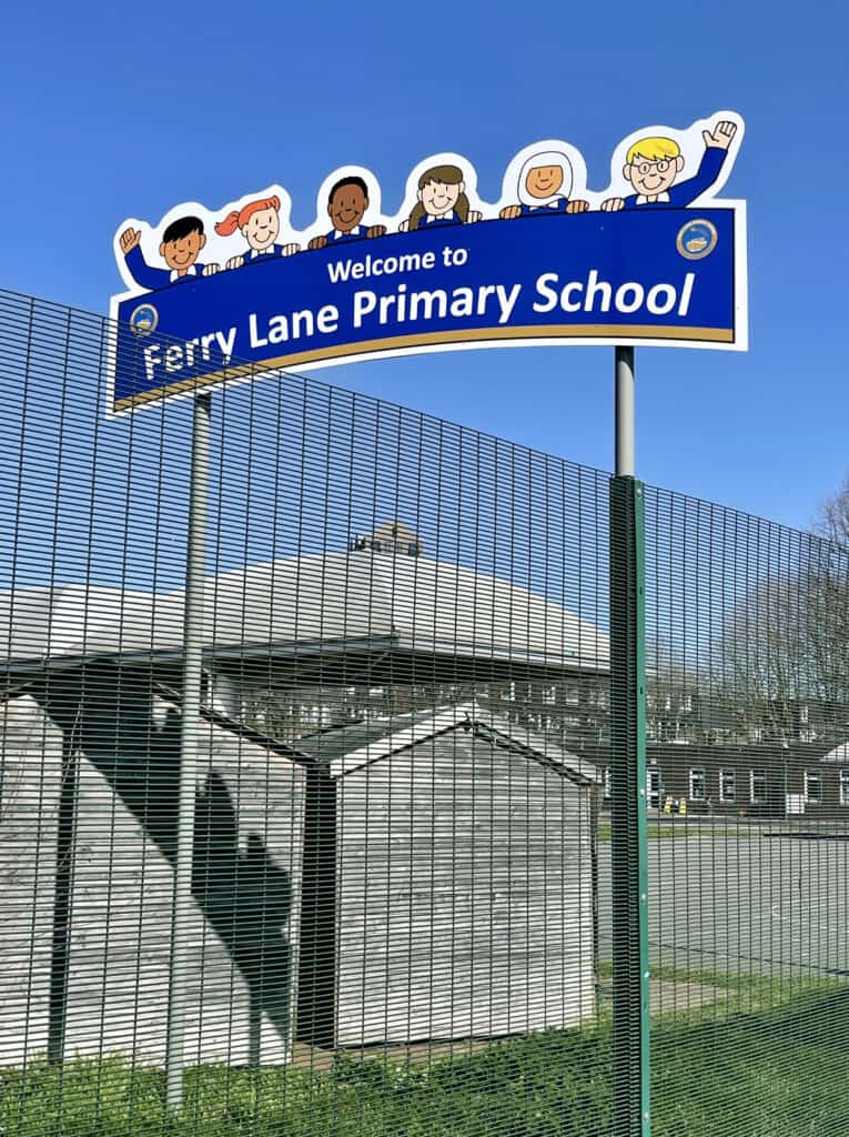 School Entrance Signs - School Signs