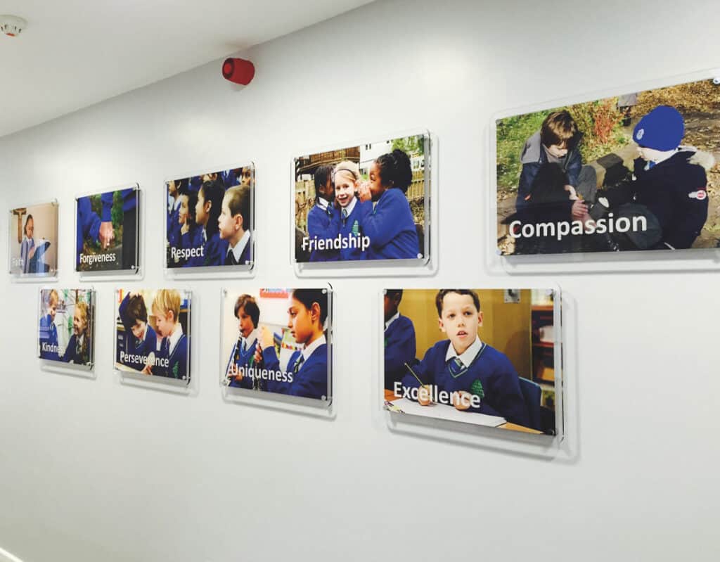 Lens Panels - School Signs