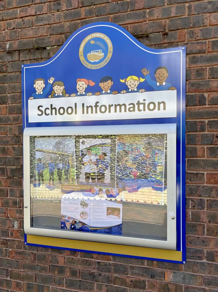 School Notice Boards - School Signs