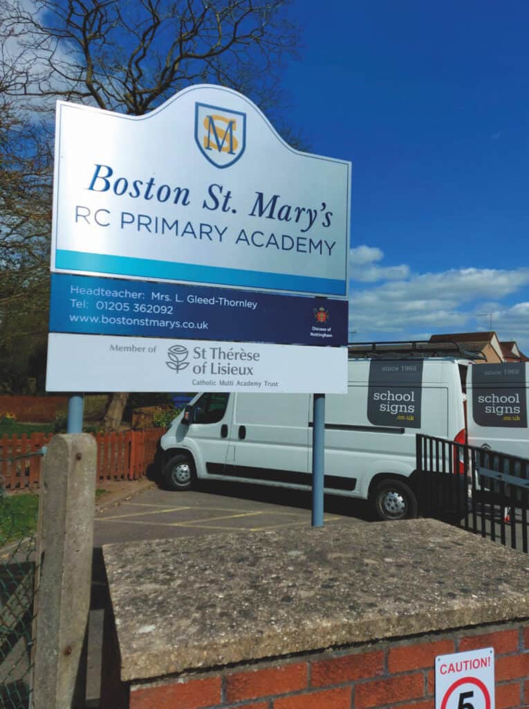 Post Signs Standard Range - School Signs