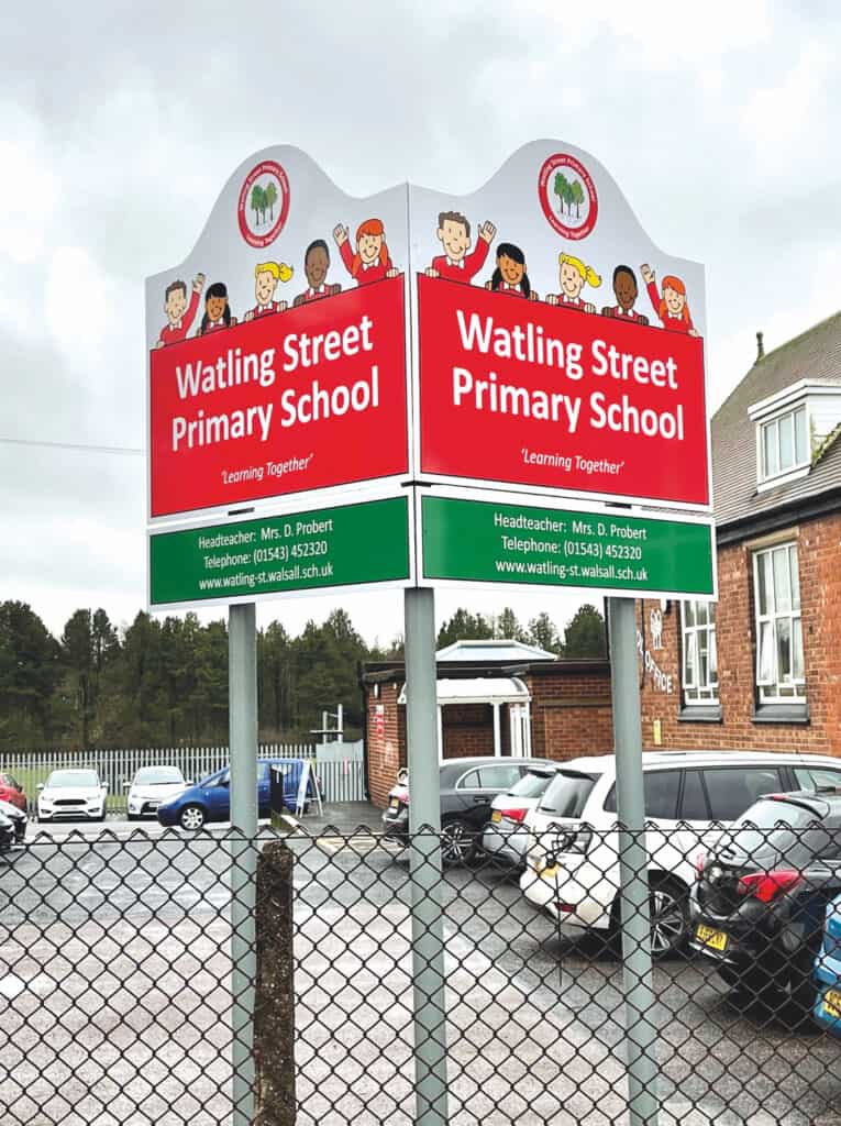 Post Signs Standard Range - School Signs