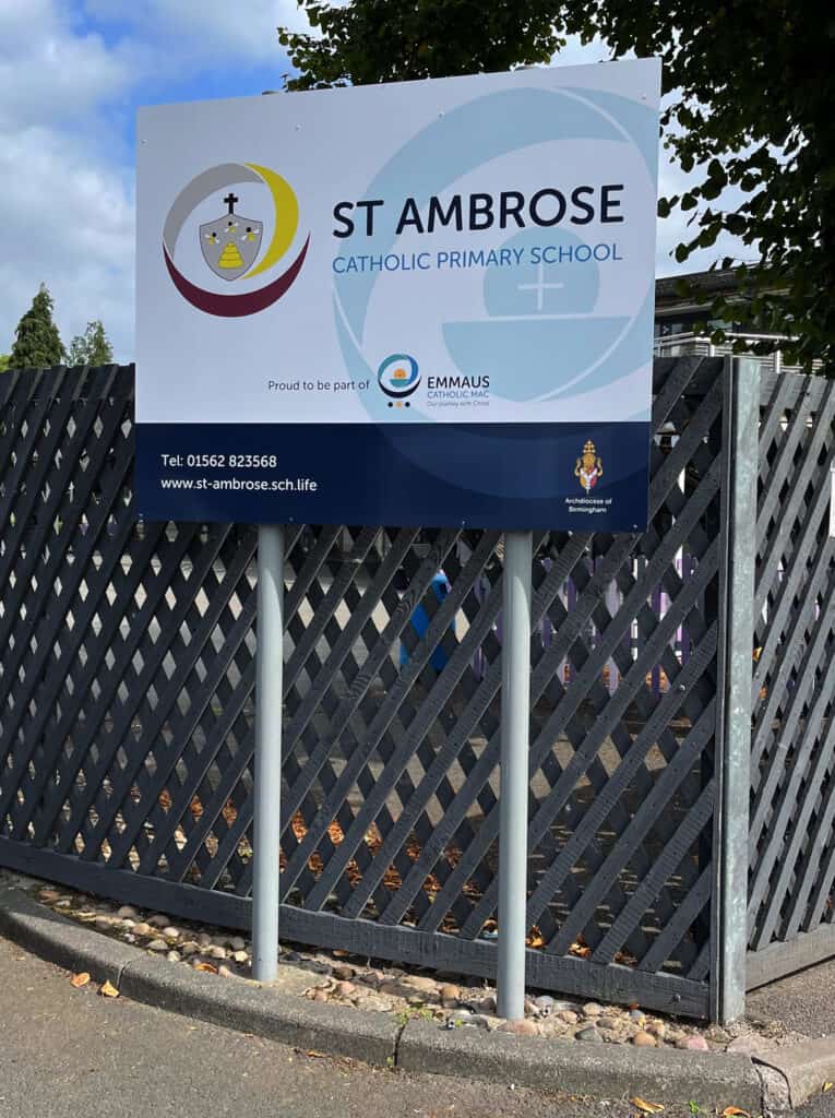 Post Signs Standard Range - School Signs