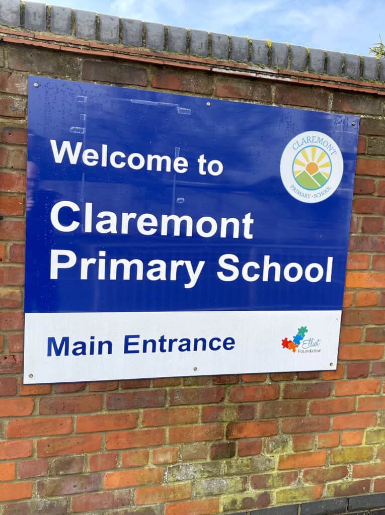 School Wall & Fence Signs - School Signs