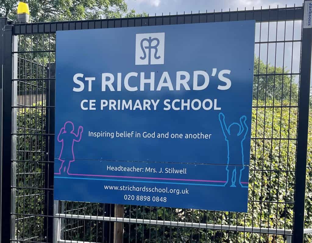 School Wall & Fence Signs - School Signs