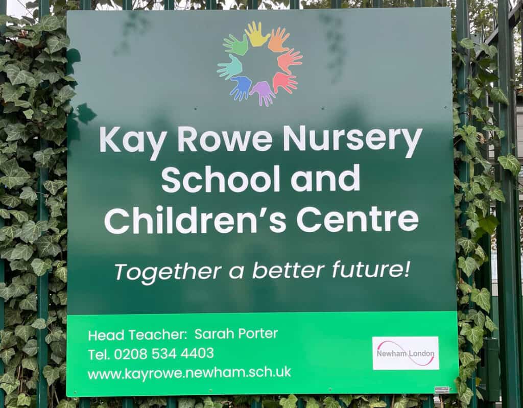 School Wall & Fence Signs - School Signs