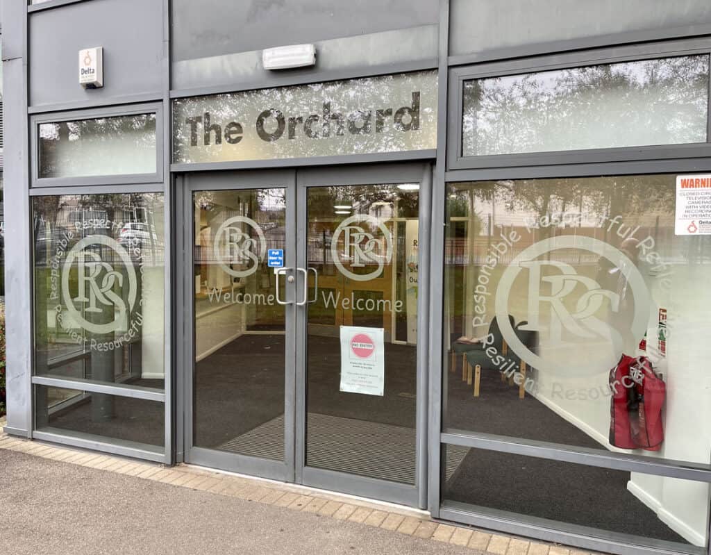 One-Way Door & Window Designs - School Signs