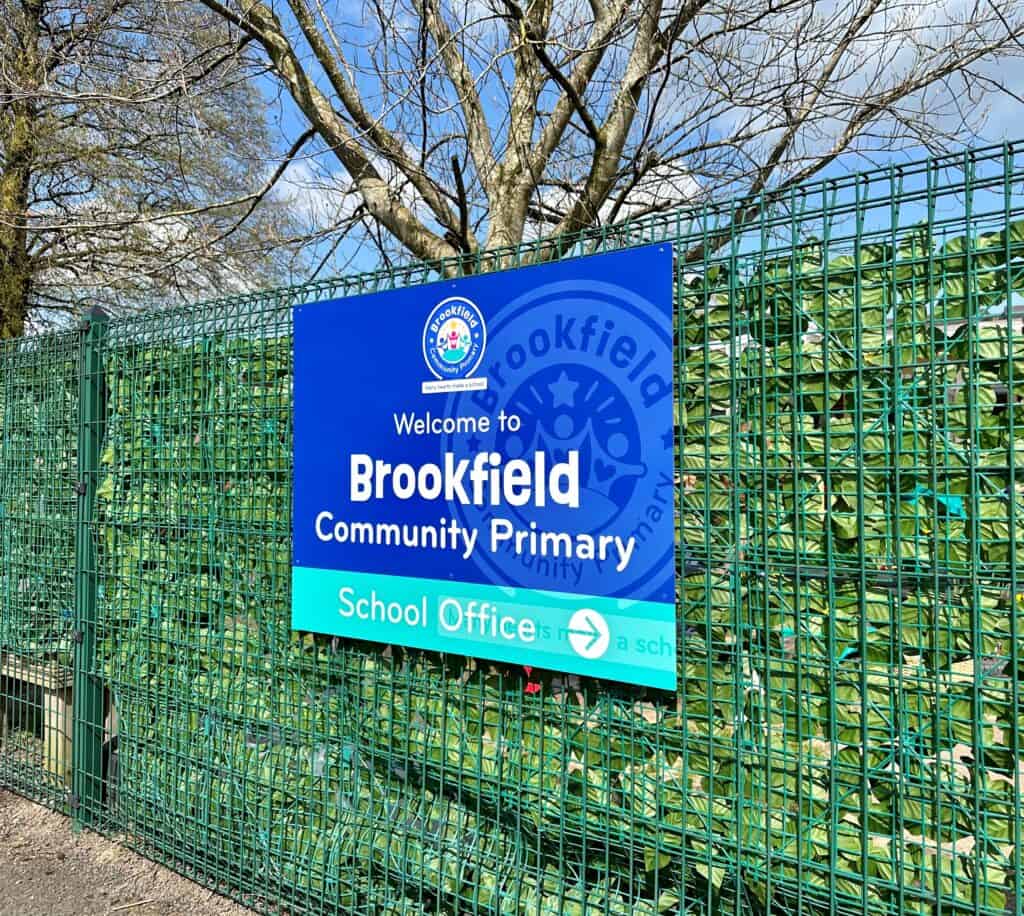 School Wall & Fence Signs - School Signs