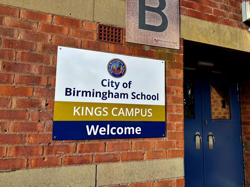 School Wall & Fence Signs - School Signs